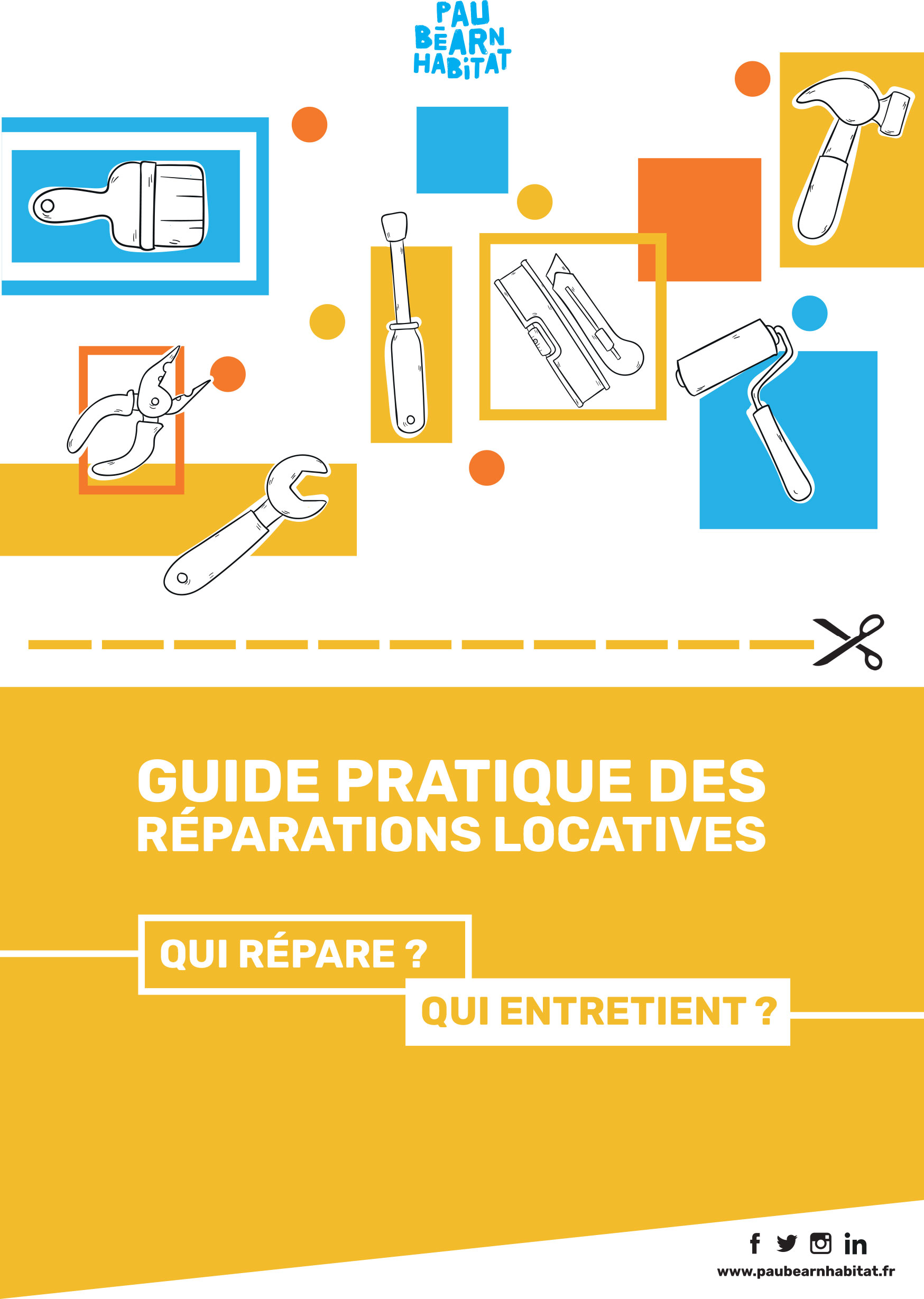 Guides réparations locatives - Pau Béarn Habitat